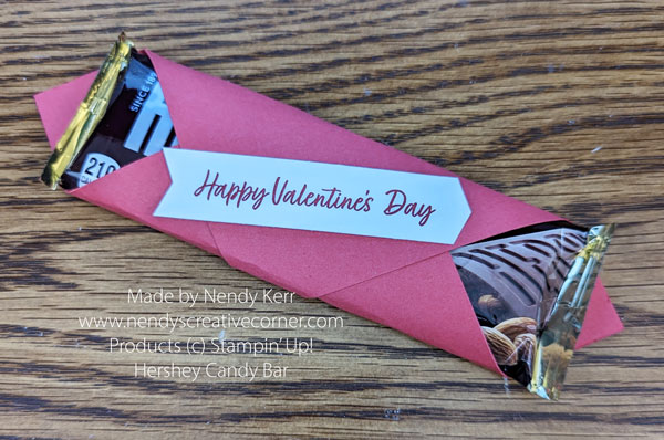 Quick Valentine Candy Bar Wrap - Nendy's Creative Corner