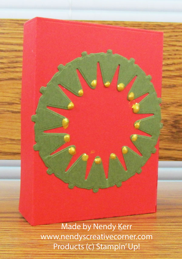 Make a Cute Christmas Box - Nendy's Creative Corner