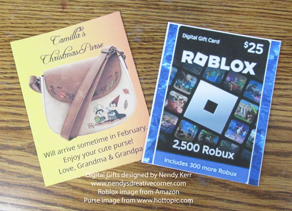 How to Wrap a Digital Gift - Nendy's Creative Corner