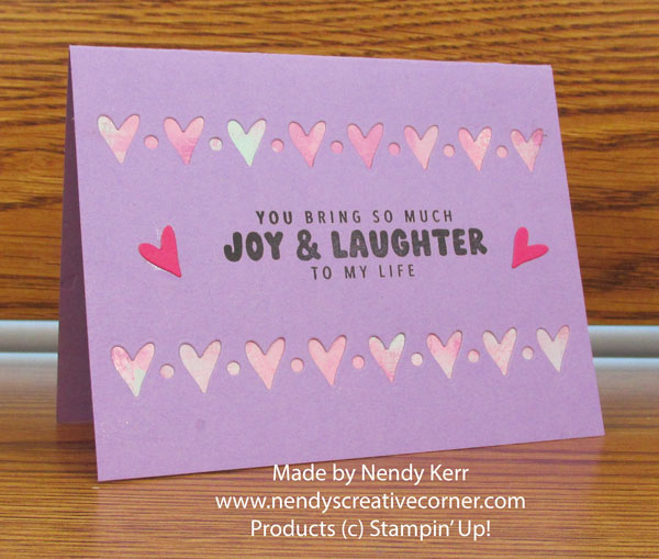 You Bring Joy & Laughter Card - Nendy's Creative Corner